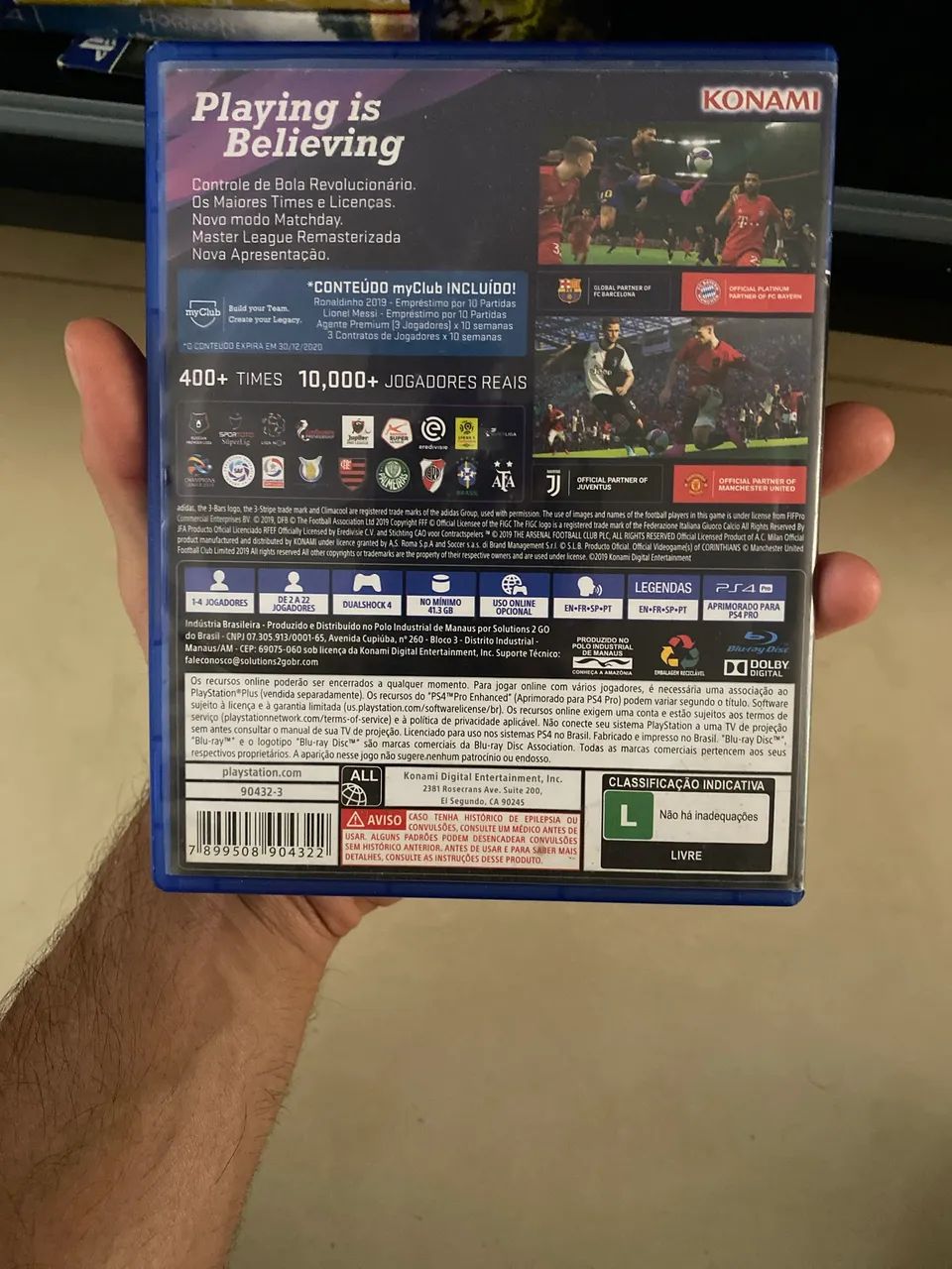 Pro evolution soccer PES 2020 ps4/ps5 - Jogos de Vídeo Game - Lincoln ...