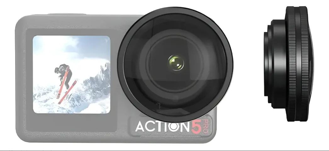 Dji Osmo Action Fov Boost Lens Expande Action 4/5 Pro - Acessórios para ...