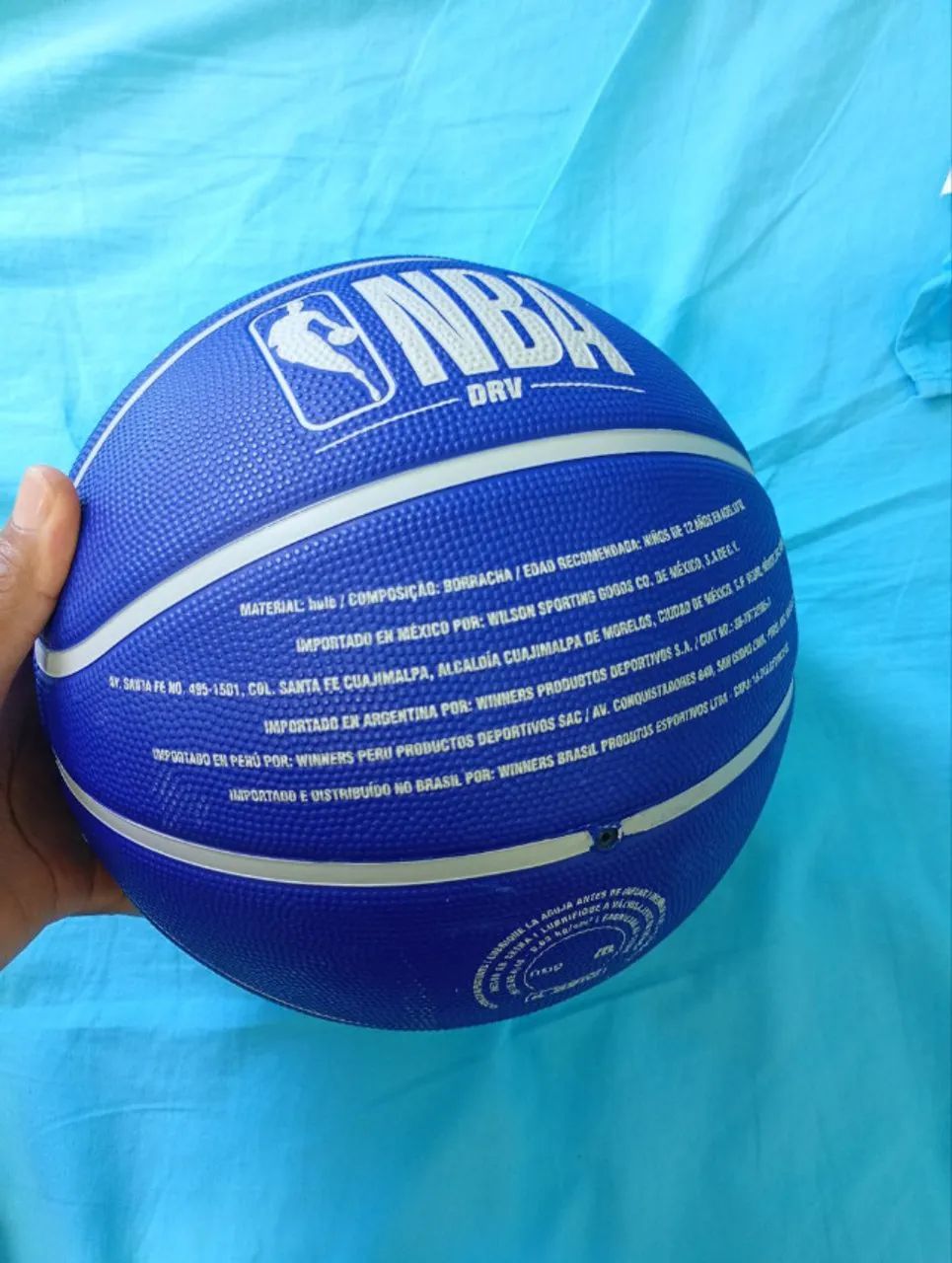 Bola De Basquete Wilson Nba Drv Indigo Tamanho 7 - Esportes de Quadra e ...