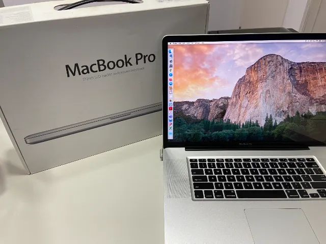 "macbook pro 17 polegadas" no Brasil