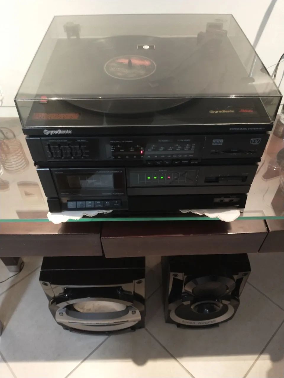 System Gradiente Strike com Toca Discos - Aparelhos de Som - Manaíra ...