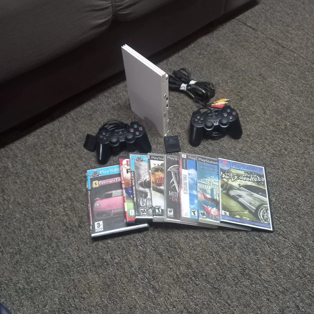 "playstation 2 slim" no Brasil