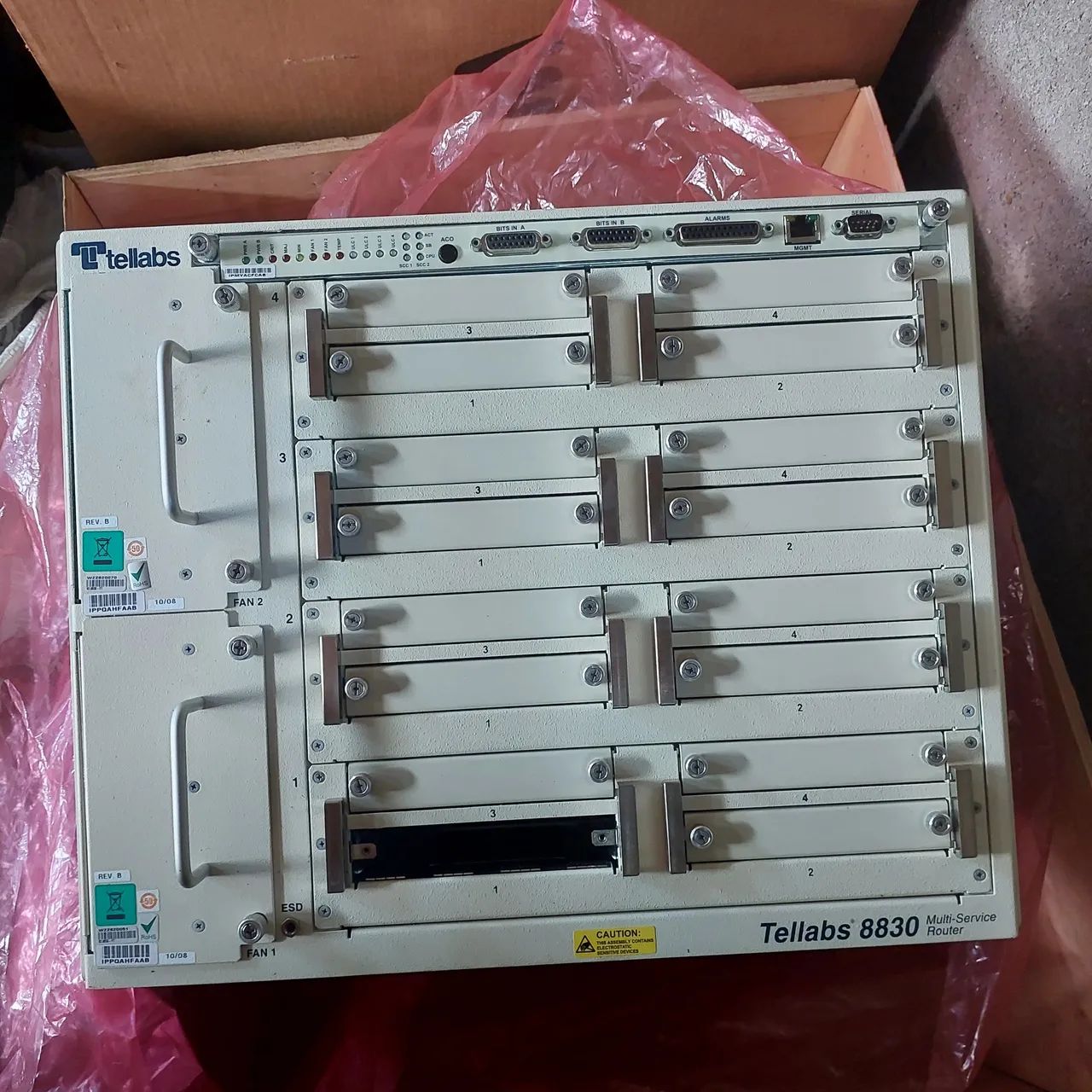 Roteador Tellabs 8830 Multi-Service - Peças de Hardware - Ricardo de ...