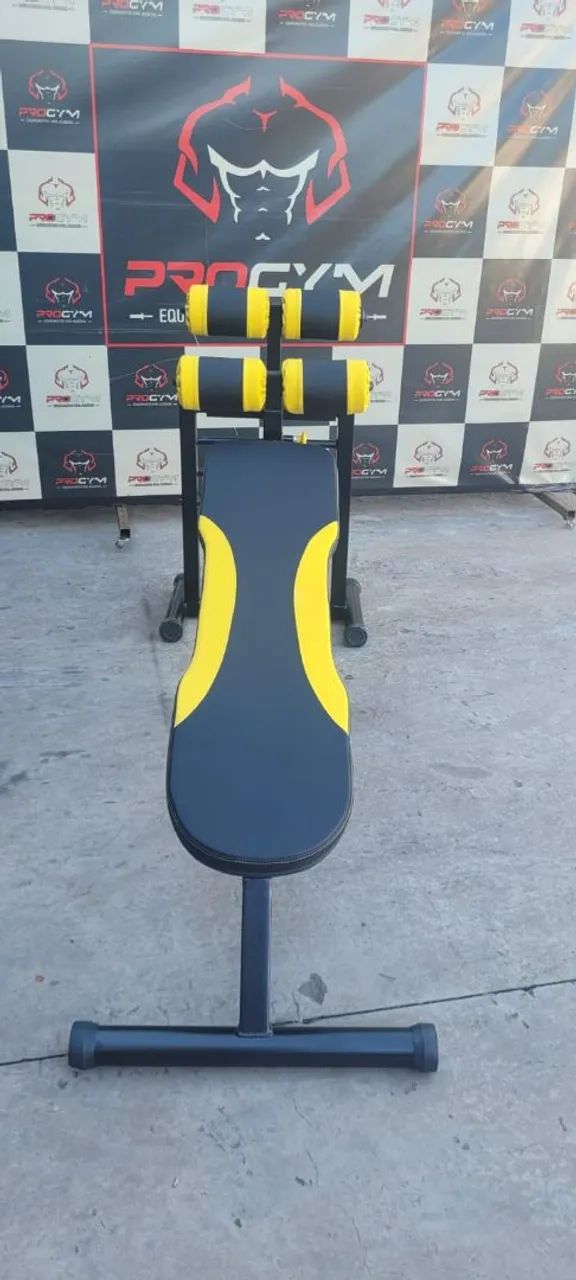 Banco Abdominal Profissional PROGYM - Academia e Exercícios - Jardim Maria Lúcia, São José do ...