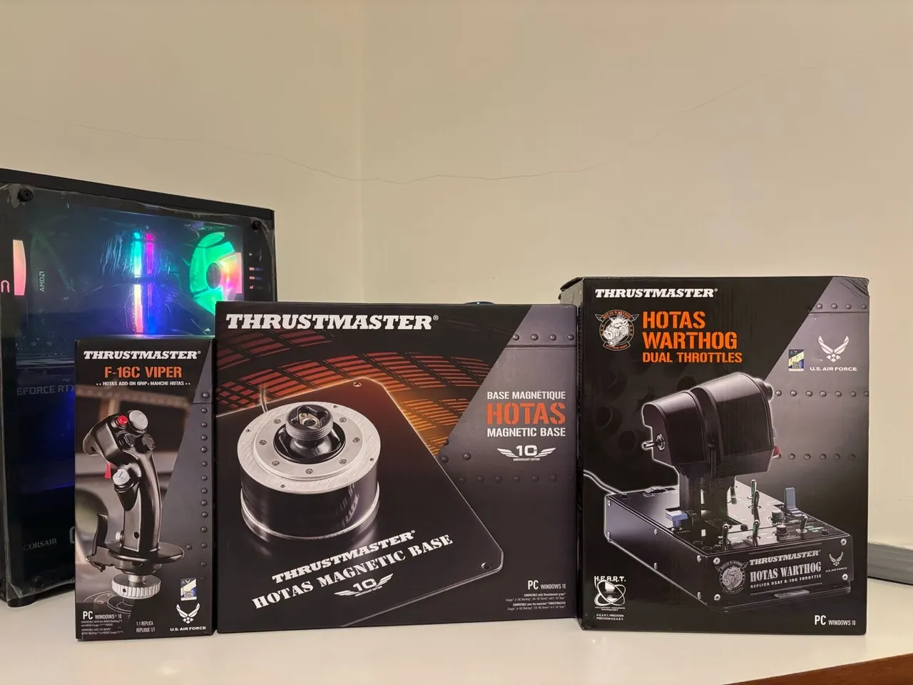 "thrustmaster hotas" no Brasil