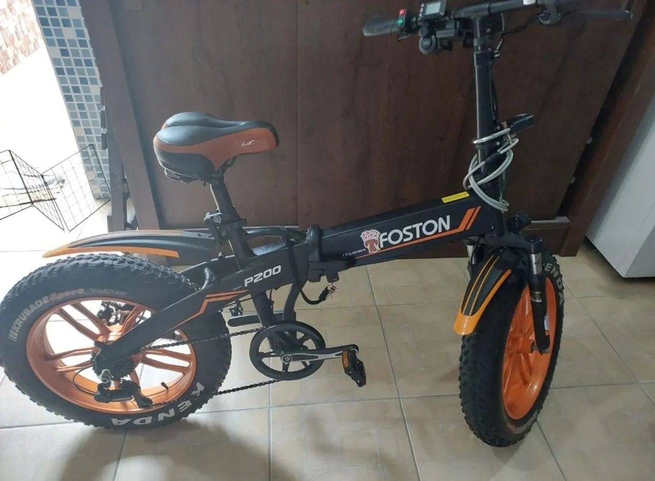 Bicicleta Elétrica Dobrável Foston P200 - Ciclismo - Ocian, Praia Grande 1369414450 | OLX