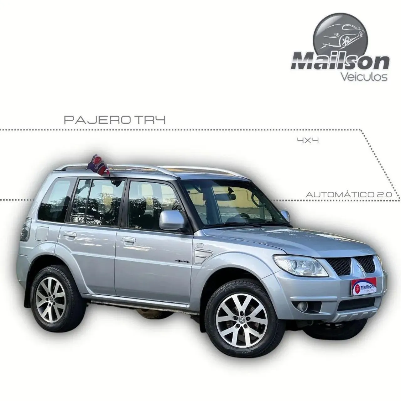 MITSUBISHI PAJERO TR4 2.0/ 2.0 FLEX 16V 4X4 AUT. Usados e Novos