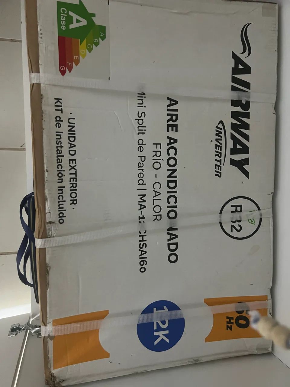 Ar-condicionado Split Inverter Airway 12.000 BTUs - Frio/Quente - Novo ...