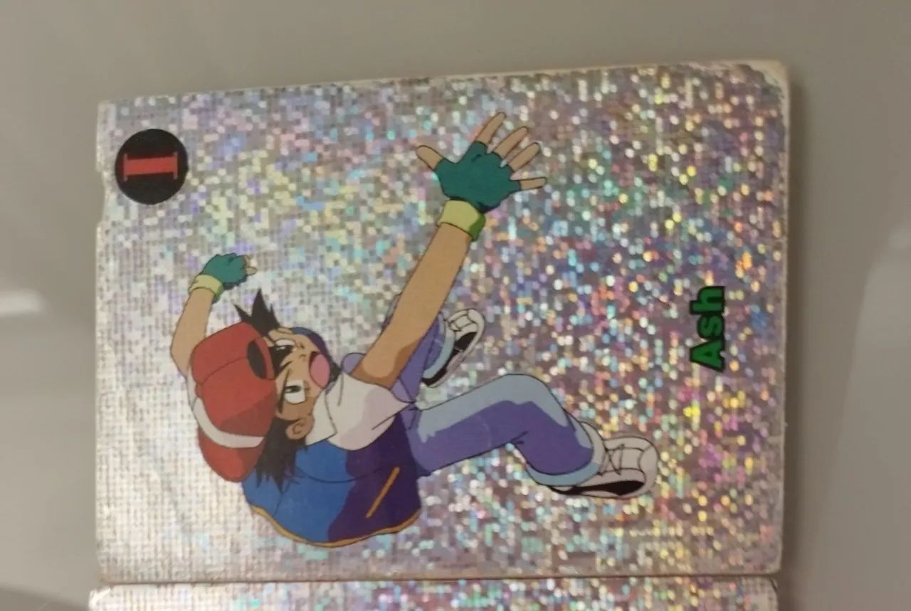 Figurinha pokémon Antiga - figurinha brilhante rara - Hobbies e ...