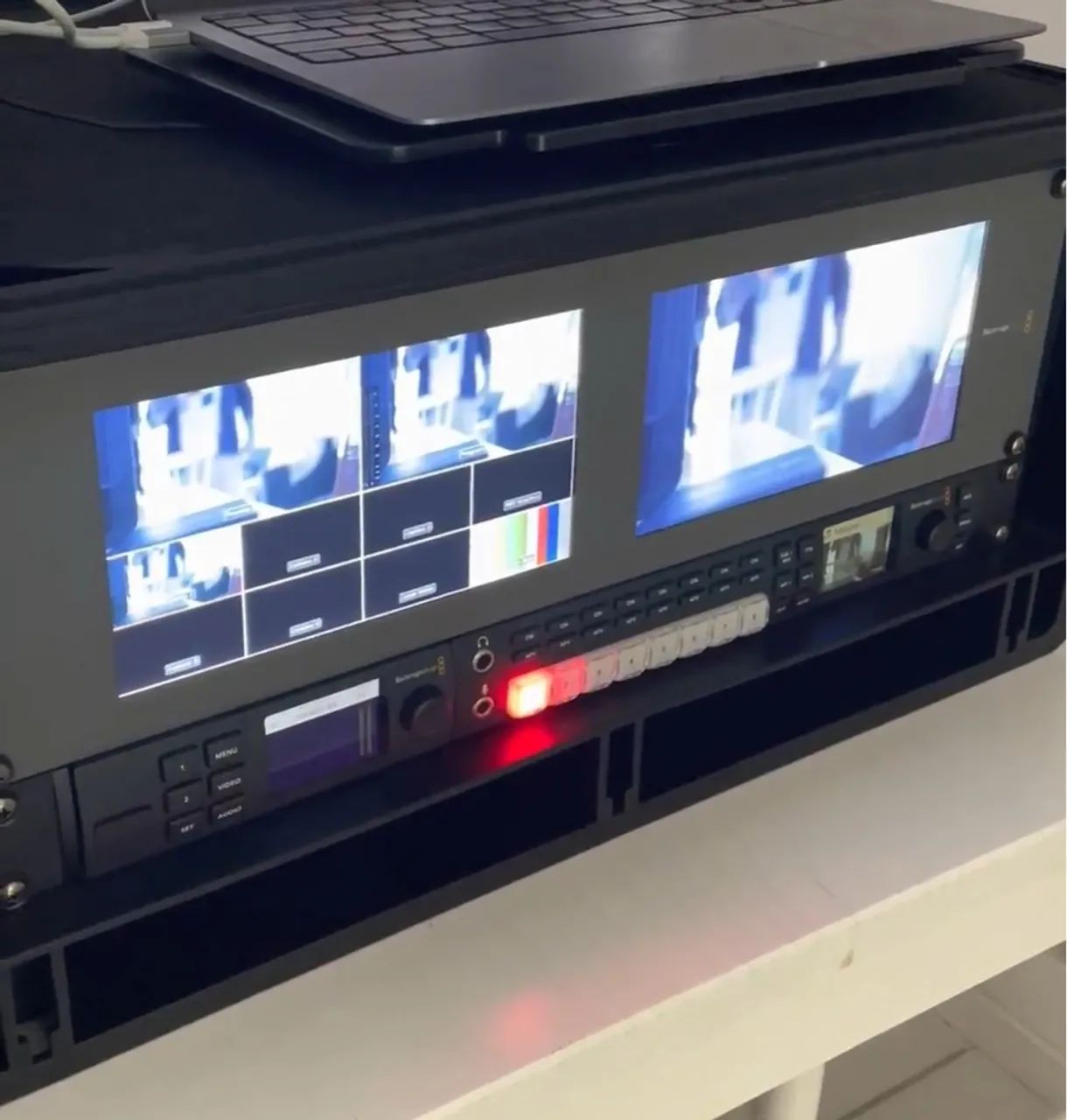 ATEM Television Studio HD + SmartView Duo 8 + UltraStudio HD Mini ...