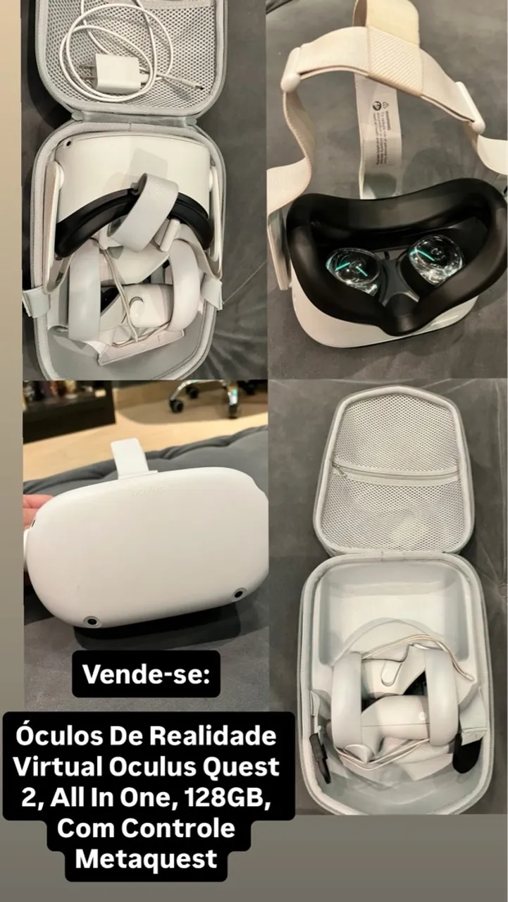 "oculus quest 1" - Consoles de Vídeo Game no Brasil