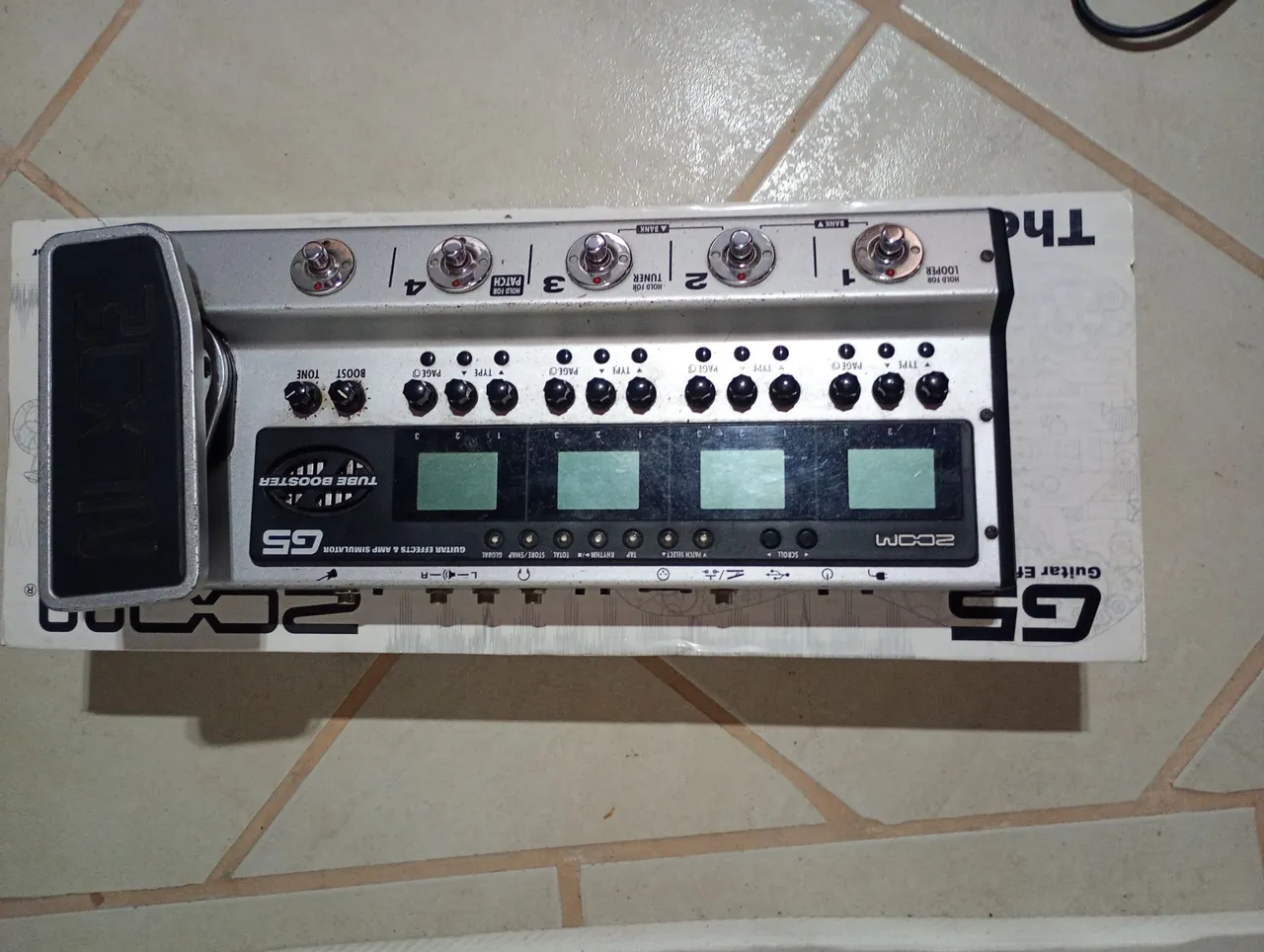 "pedaleira guitarra" - Instrumentos musicais no Brasil