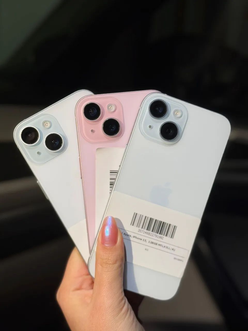 ?IPhone 15 128gb ? Variada acima de (80%)?R$3.299(Rosa e Azul ) - Celulares e Smartphones ...