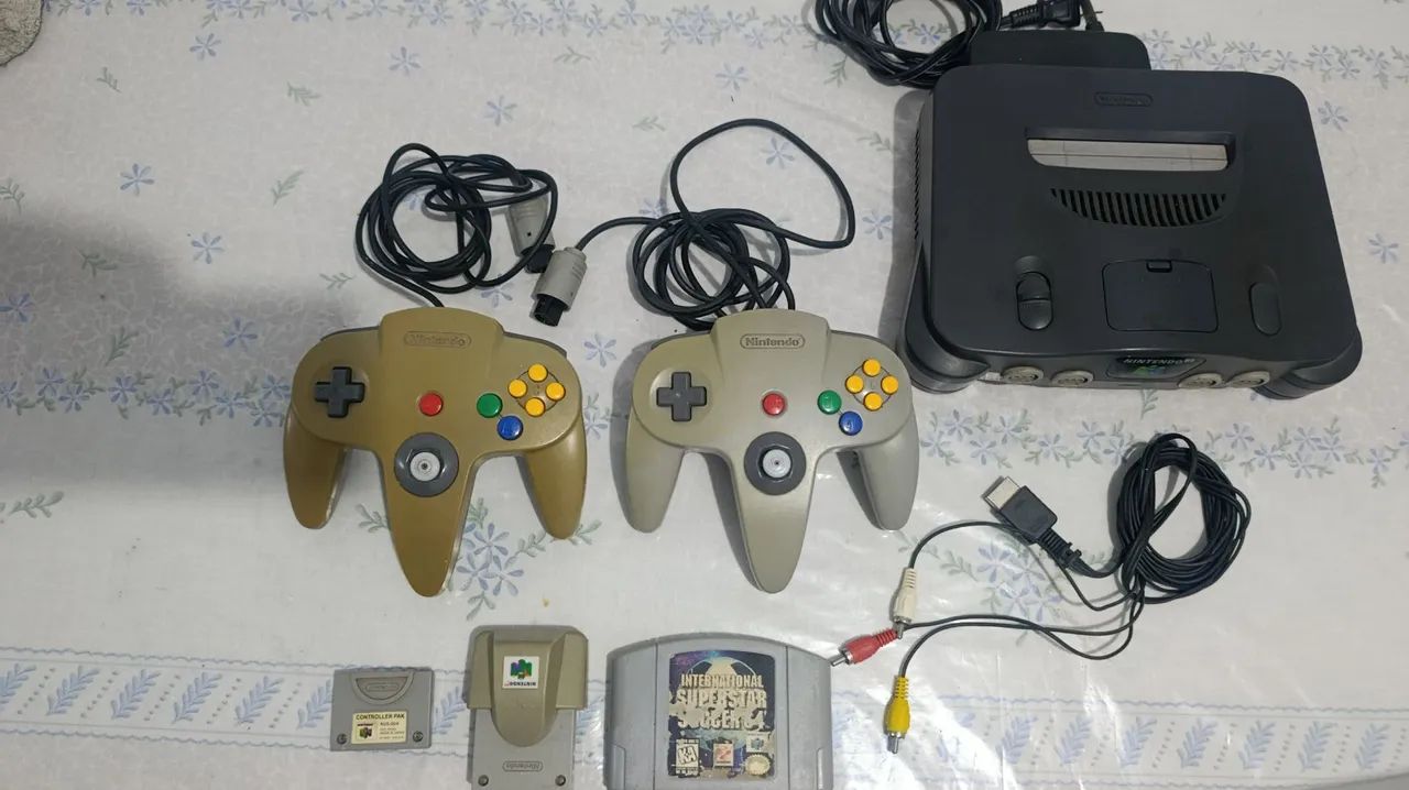 Nintendo 64 completo - Consoles de Vídeo Game - Manhosa, Santa Cruz do ...