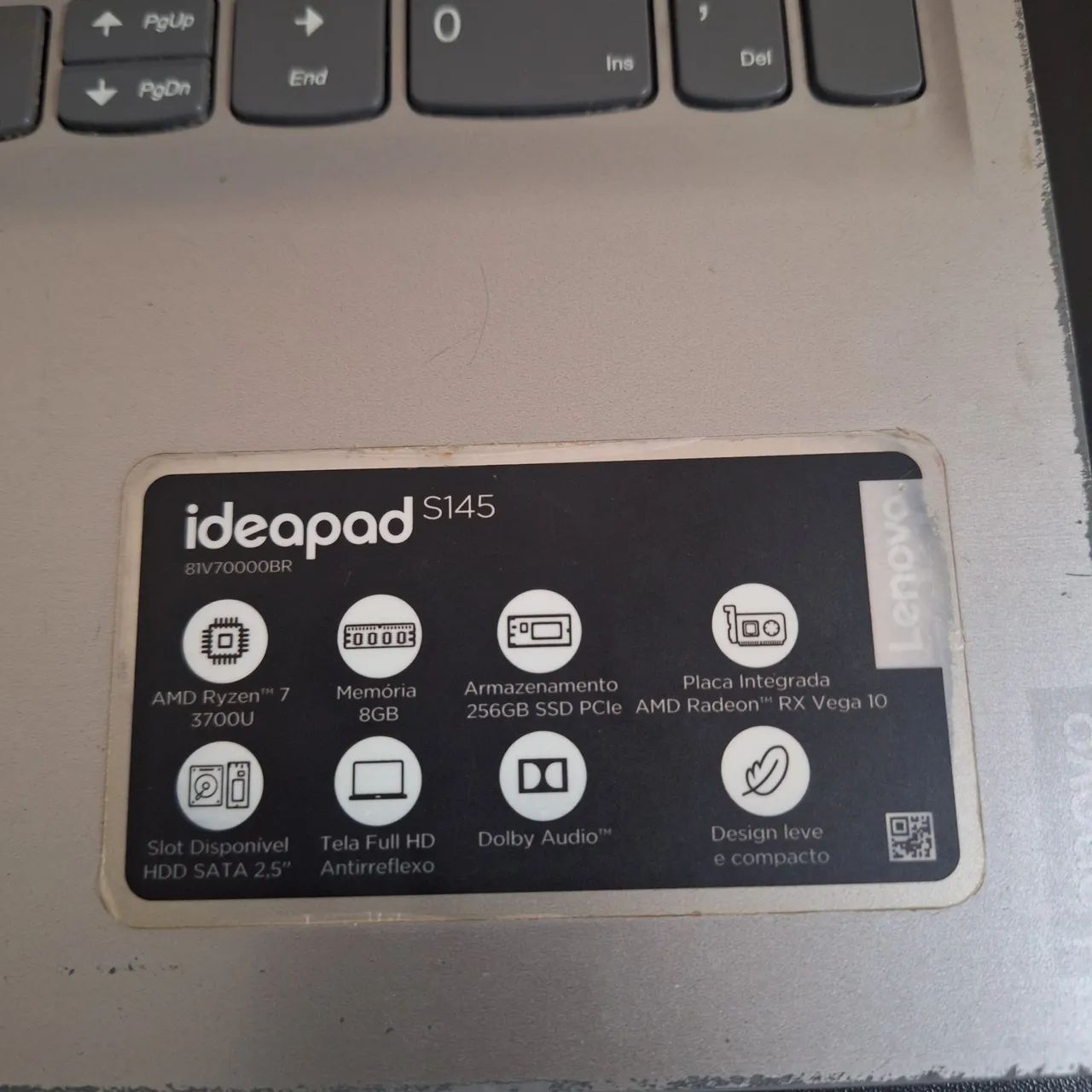 Lenovo IdeaPad S145 | Ryzen 7 | 20GB RAM - Super Rápido para Design ...