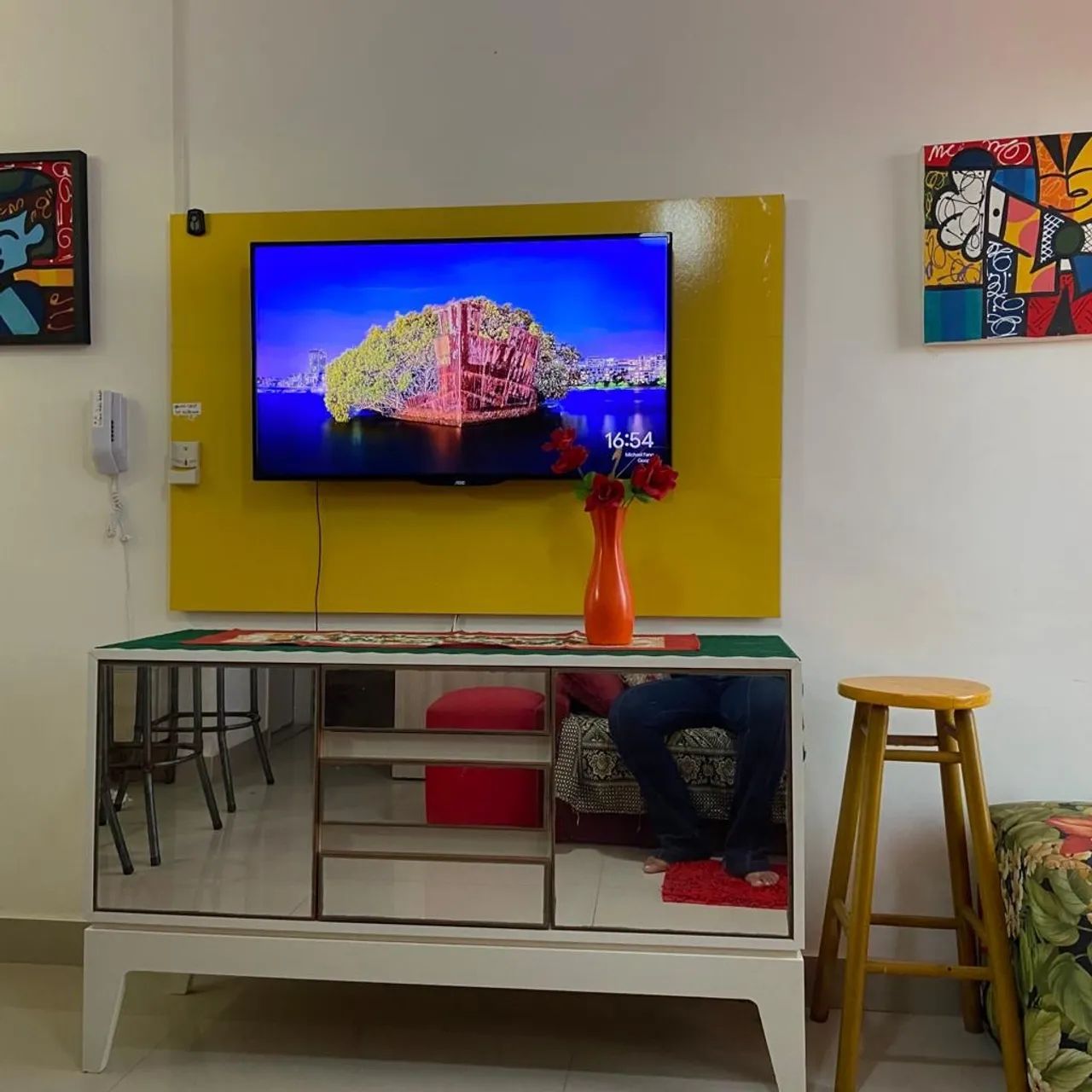 "tv led aoc 40" no Brasil