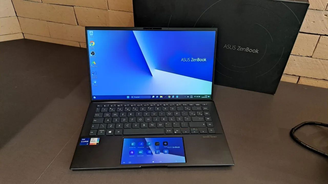 Notebook ZenBook 14 UX435EA Core i7 11a geração, 8GB RAM, 512 GB SSD ...