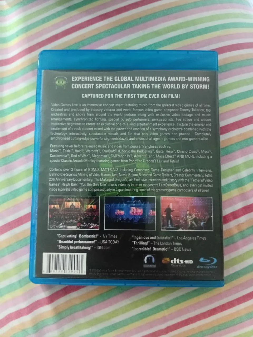 Vídeo Games Live Show Blu-Ray - CDs, DVDs etc - Alto da Boa Vista, Rio ...
