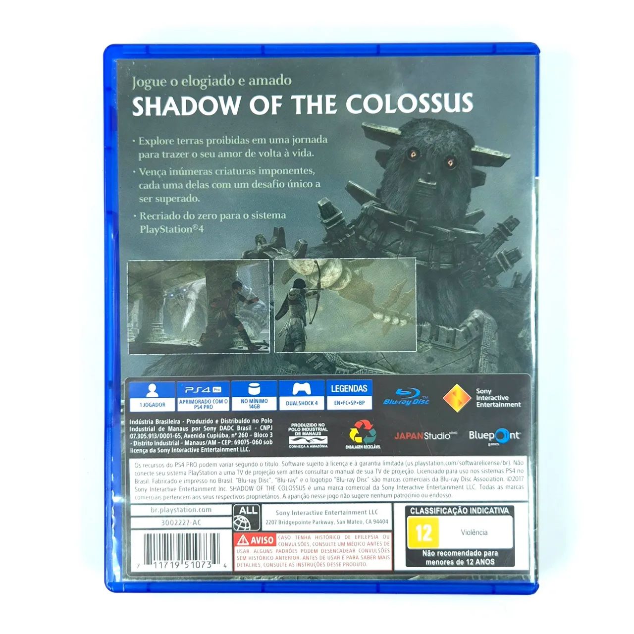 [PS4] Jogo Shadow of The Colossus - Completo (Envio) - Jogos de Vídeo ...