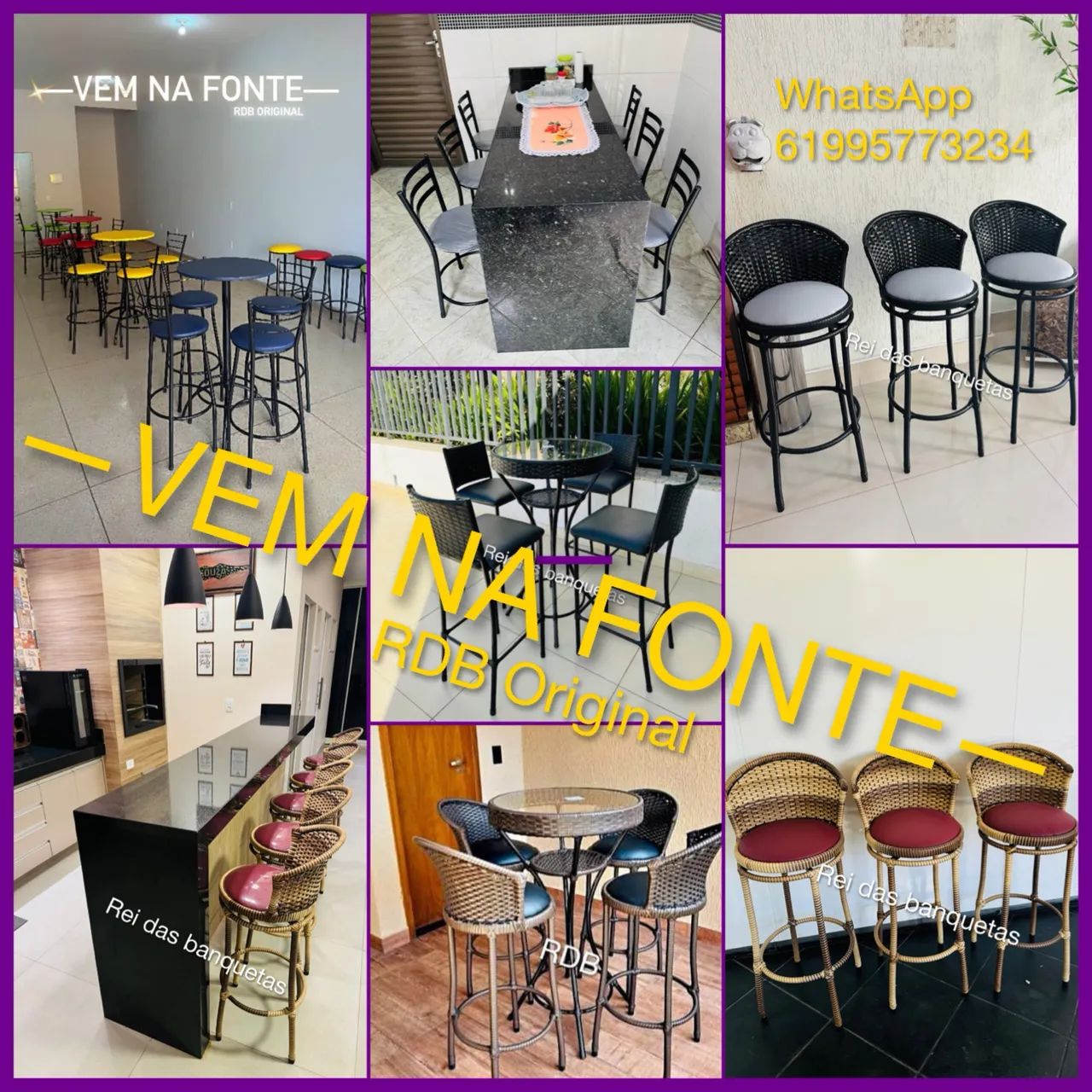 Banqueta Banquetas preço acessível com Qualidade - Bancos e Cadeiras ...