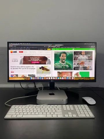 Mac Mini 8gb Ram SSD 256gb com monitor 29" ultrawide - Computadores e ...