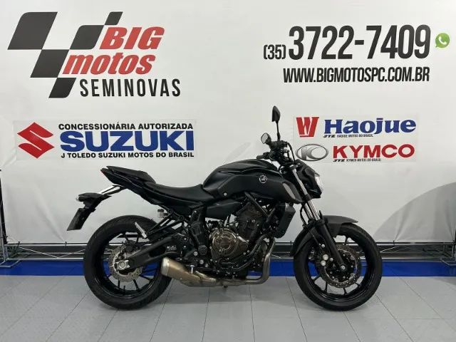 Motos YAMAHA MT-07/MT-07 no Brasil