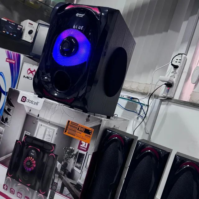 Mini System Mox DC-S2400 85W - Bluetooth, Rádio FM, USB, Subwoofer ...