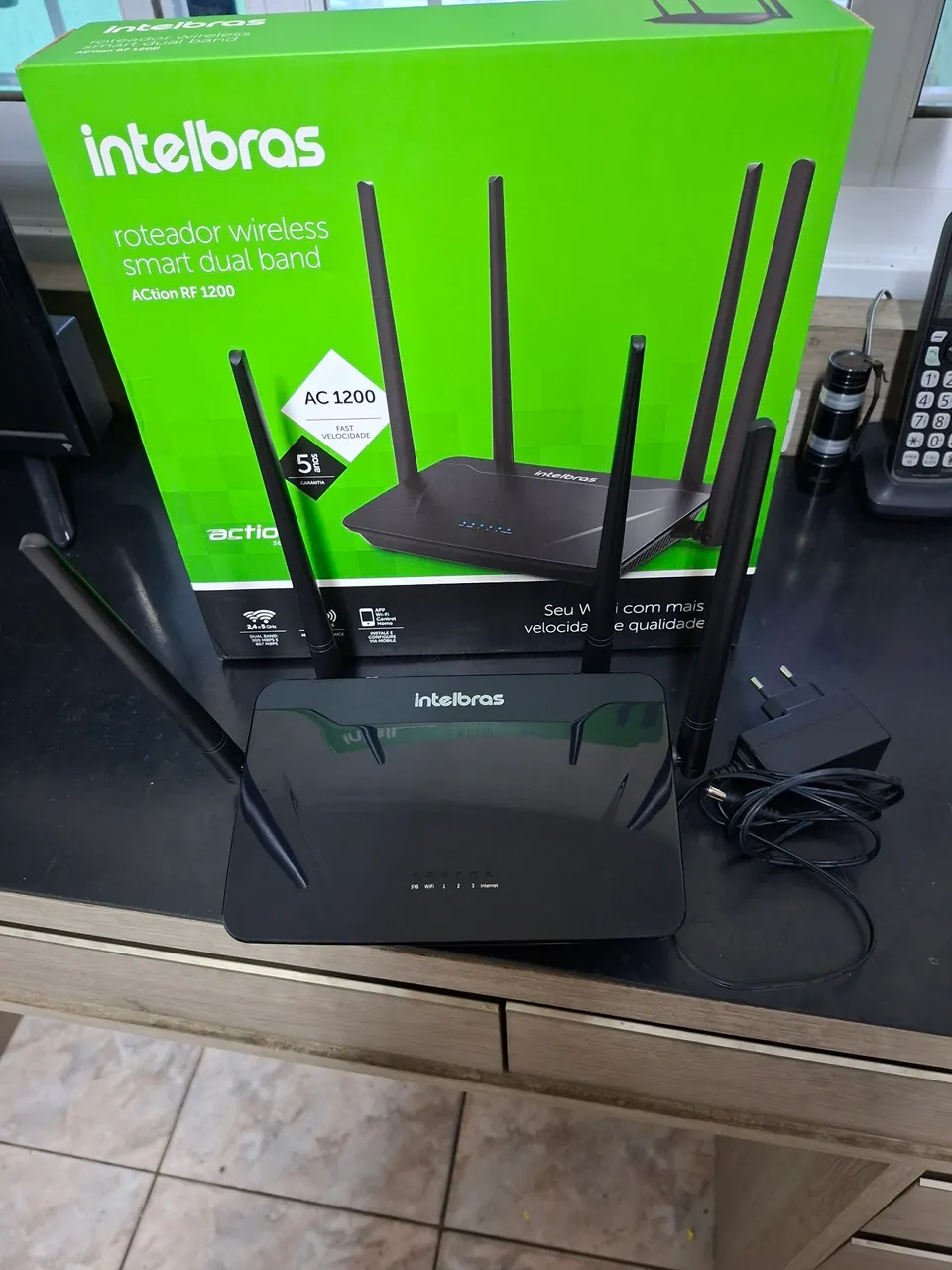 "ac 1200 intelbras" - Conectividade e Dispositivos de Rede no Brasil