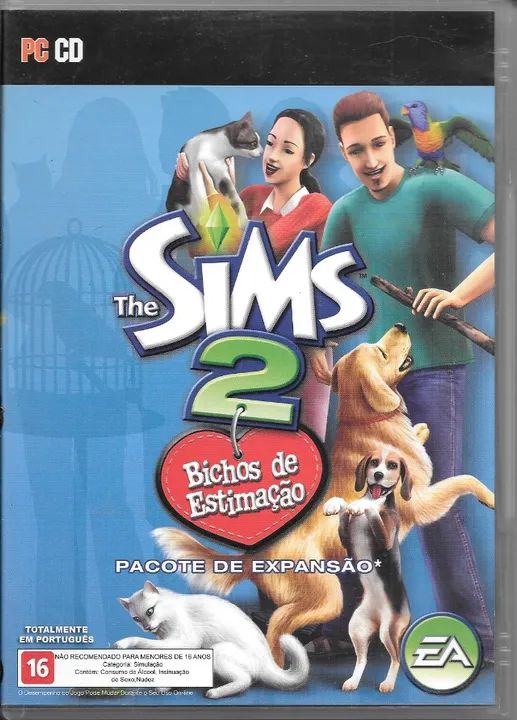 CD-ROM: The Sims? 2 -- Bichos de Estimação (pacote de expansão) EA ...