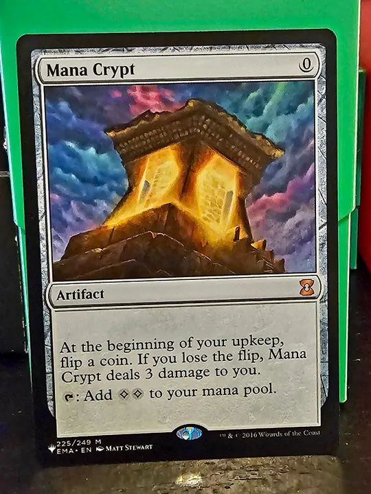 (Apenas BH/MG) Mana Crypt (Cripta de Mana) - Magic the Gathering ...