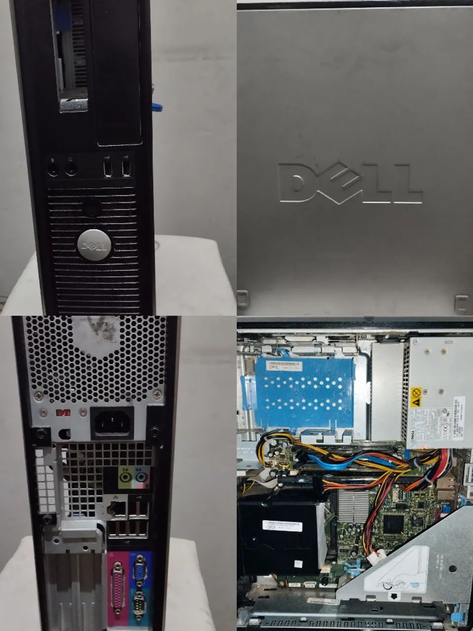 Pc Dell Optiplex core dois duo 4gb ram 180 HD windows original e Office ...