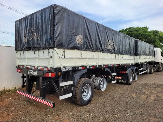 Bitrem Graneleiro Randon 2011 Reformado Roda Disco Sem Pneus ...