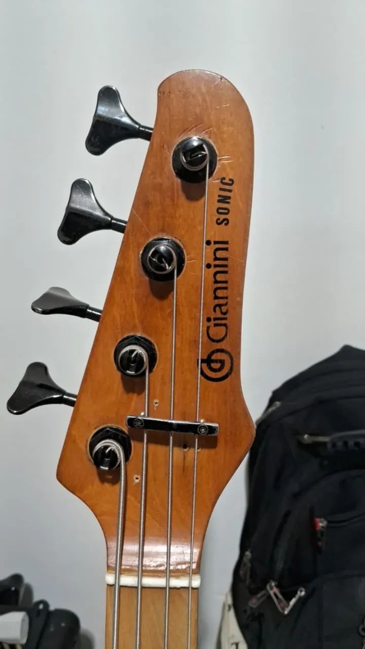 Contrabaixo Giannini Select by EMG / Tarrachas GOTOH anos 90 Traste ...