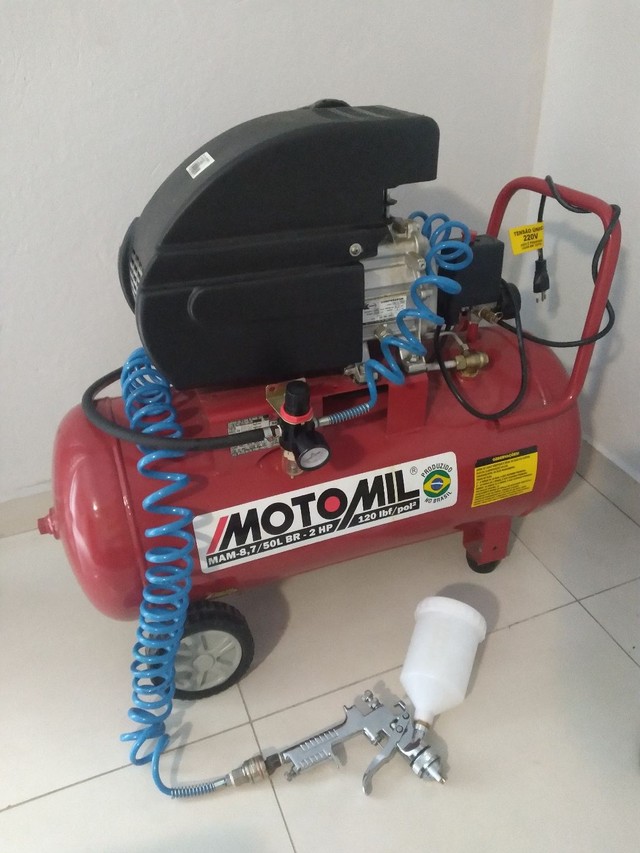 Compressor de ar de 50 litros | +204 anúncios na OLX Brasil
