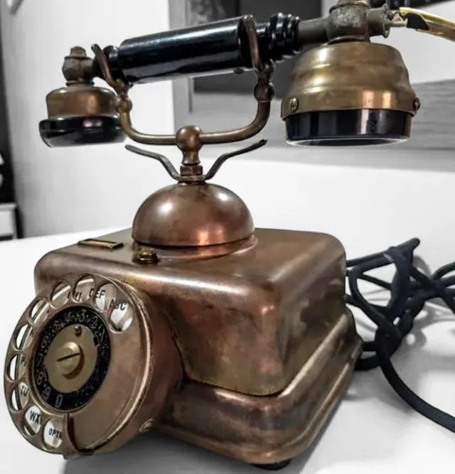 Antigo Telefone Metal. Modelo Jo-4 Déc. 60/70. Made In Japan ...