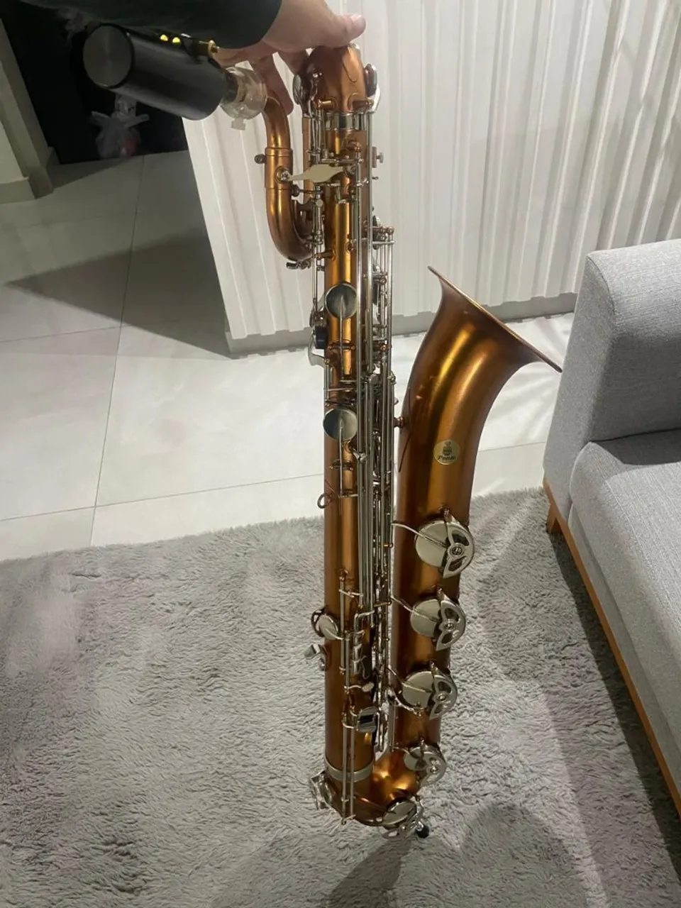 "sax baritono" - Instrumentos musicais no Brasil