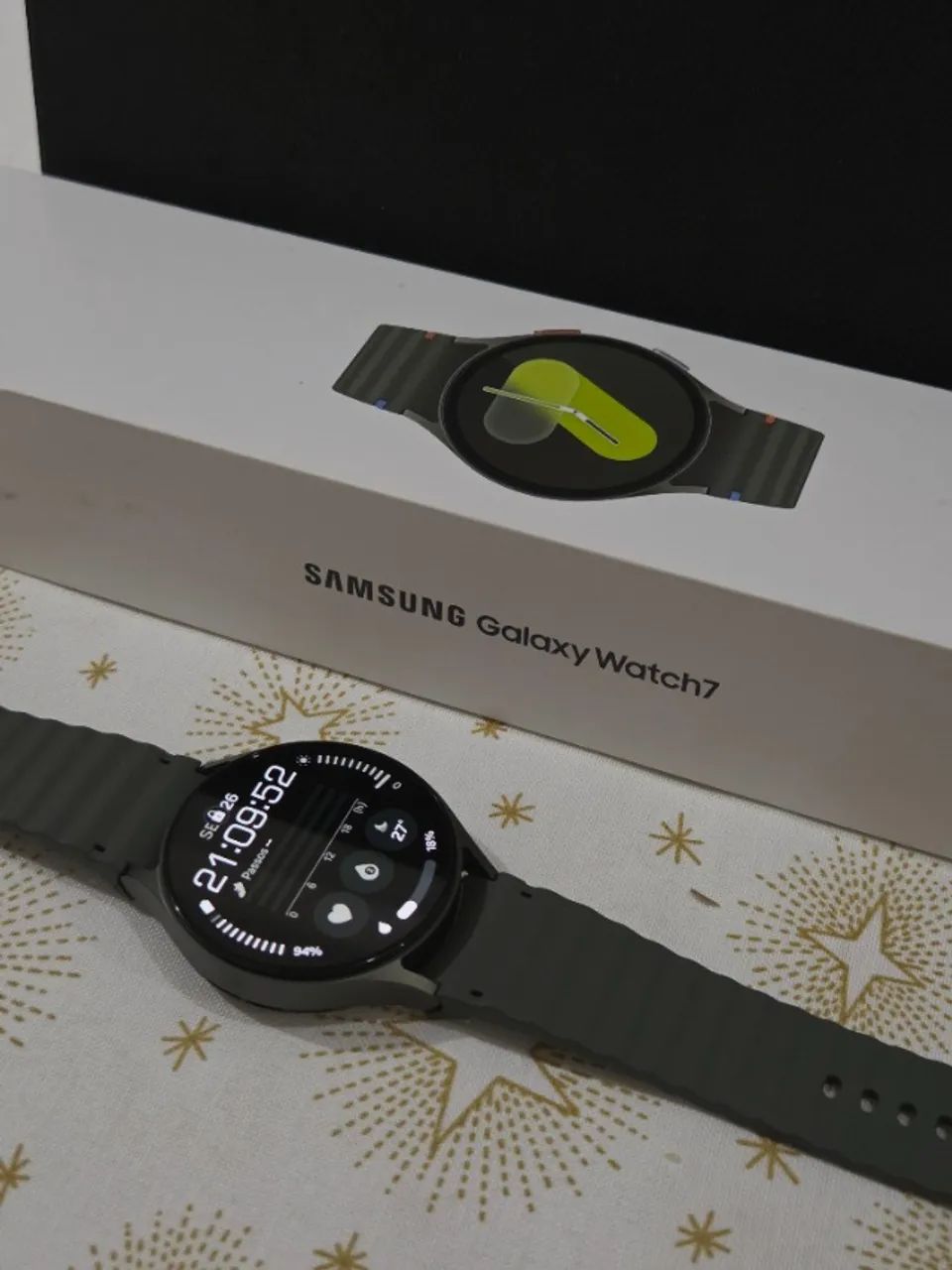 Galaxy Watch 7 44mm Verde Perfeito 32GB - Smartwatches - Ponta Negra ...