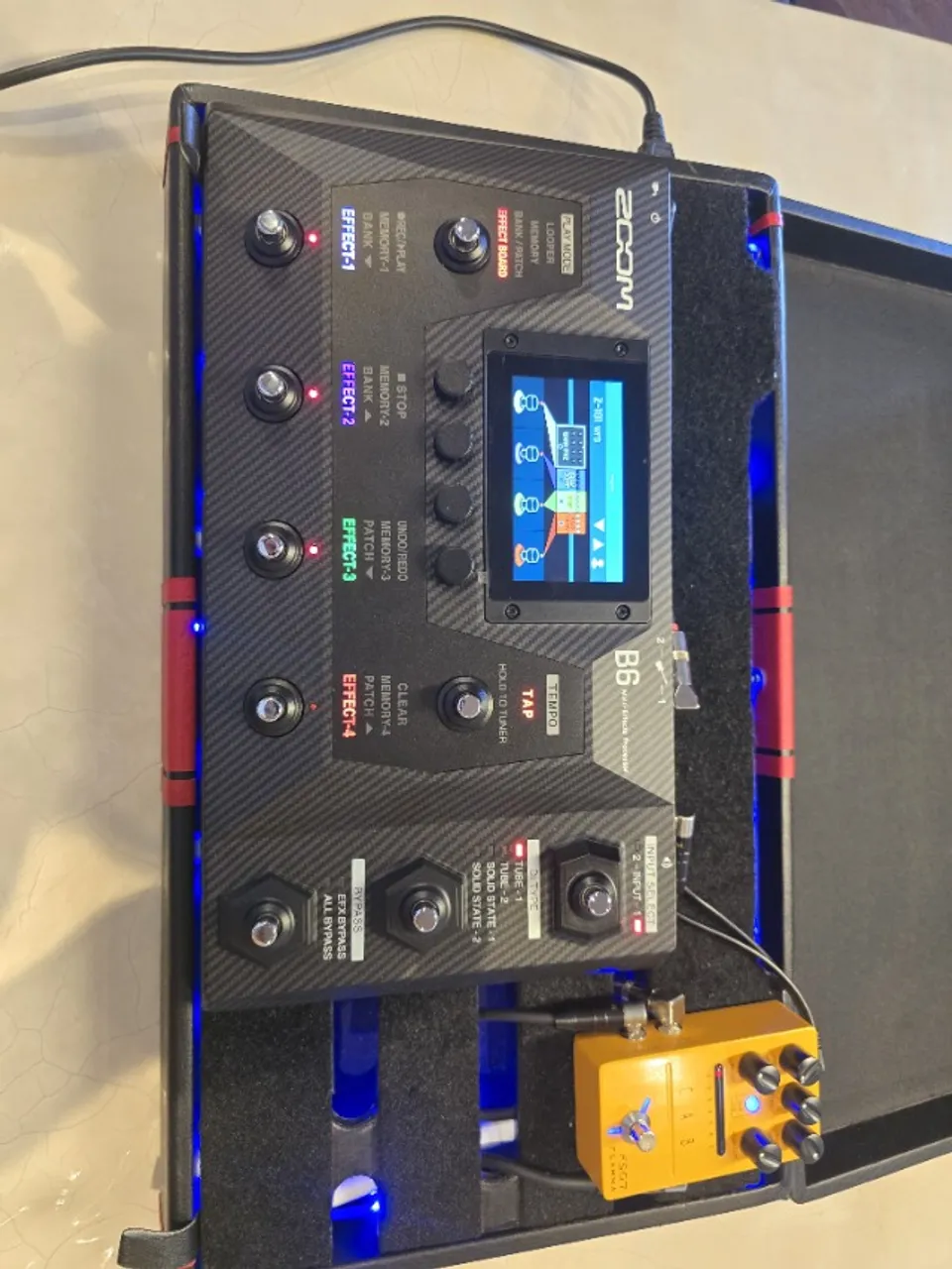 "pedaleira" - Instrumentos musicais no Brasil