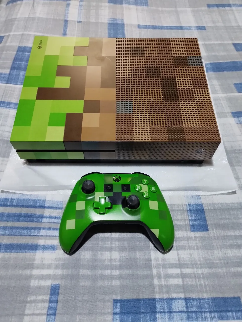 "controle xbox minecraft" no Brasil