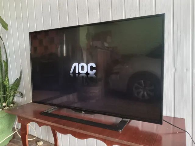 "tv led aoc 43" no Brasil