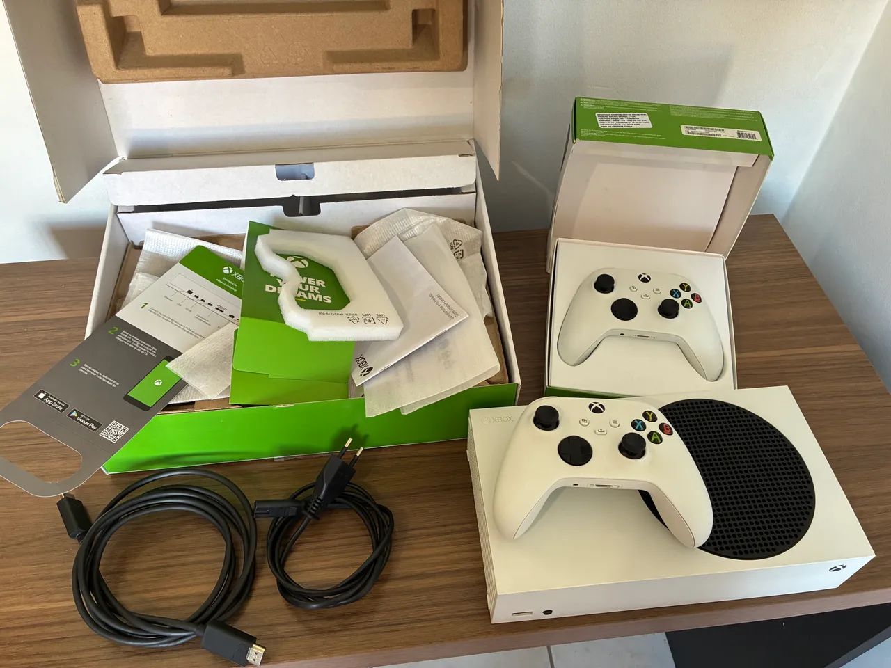 Xbox Series S c/2 controles - Consoles de Vídeo Game - Aberta dos ...