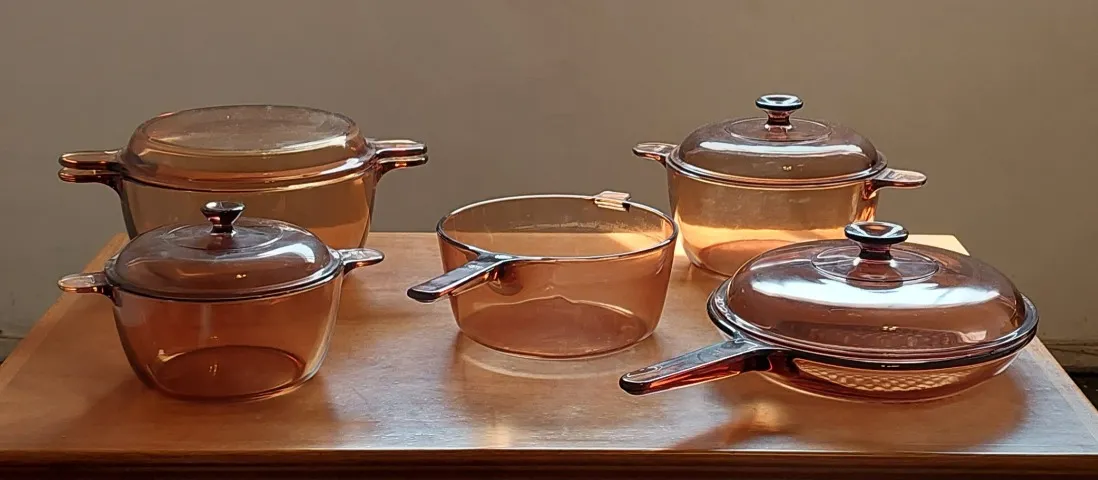 "panelas de vidro vision" - Utensílios Para Cozinha no Brasil