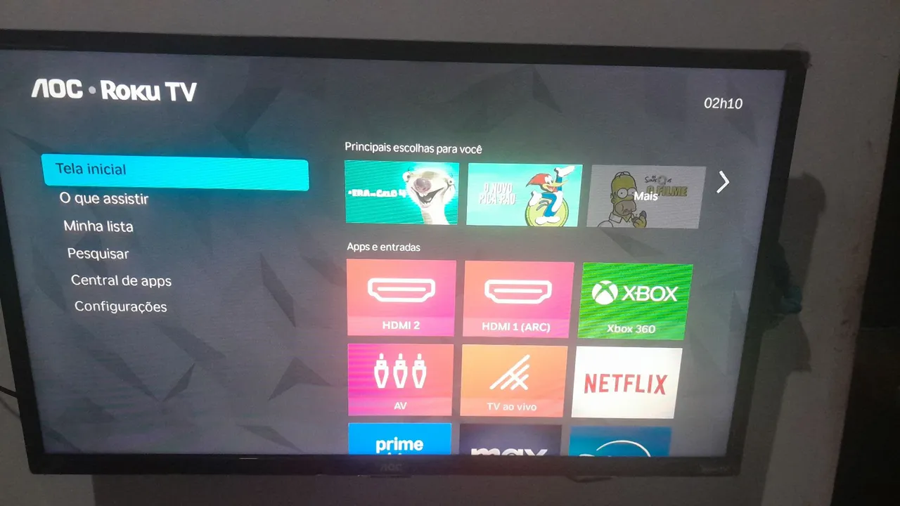 "televisao 38 polegadas smart" no Brasil