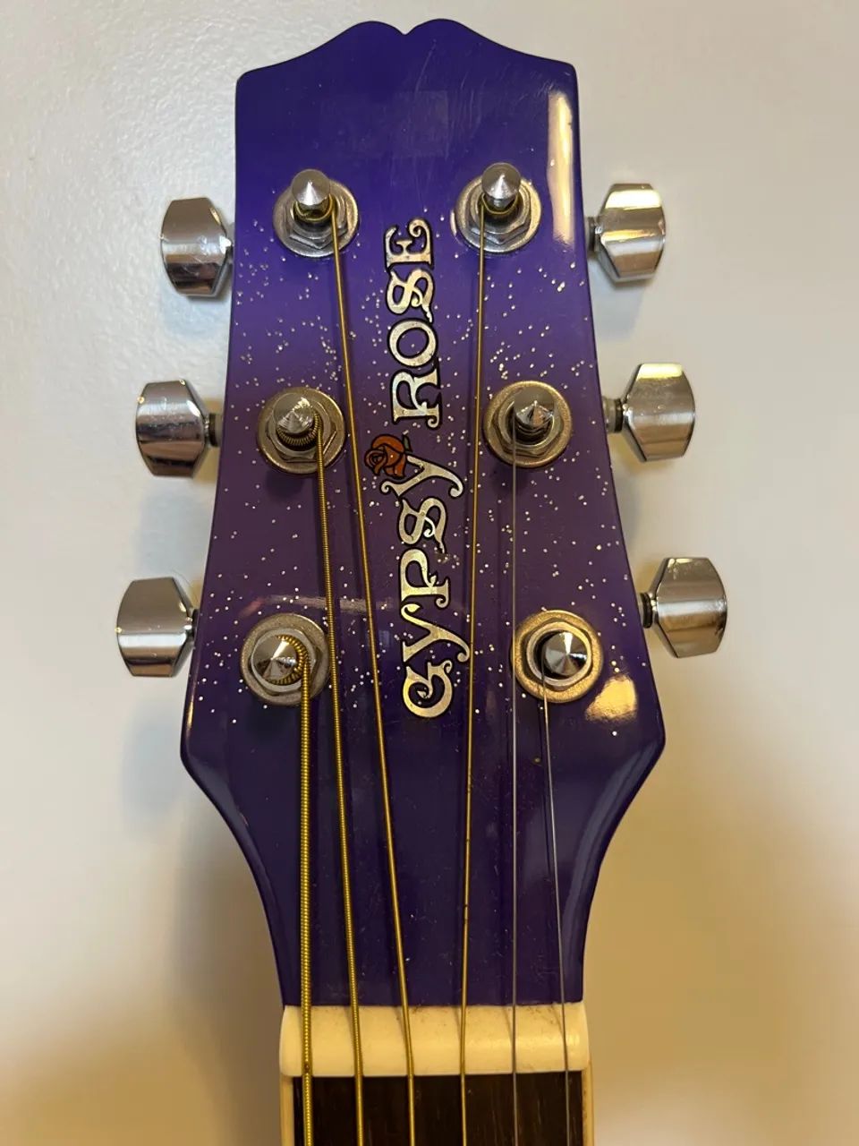 Violão Gypsy Rose roxo com glitter - Instrumentos musicais - Parque ...