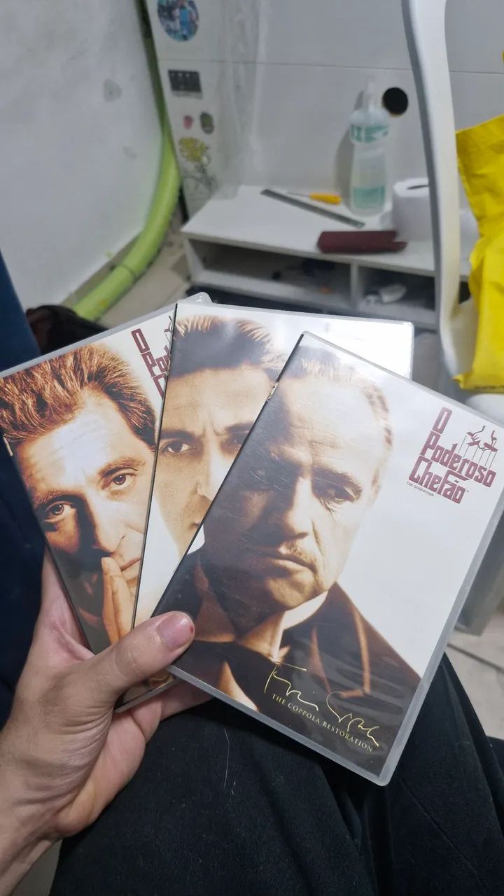O poderoso chefao box trilogia - DVD, Blu-Ray e Vídeo Cassete - Rio ...