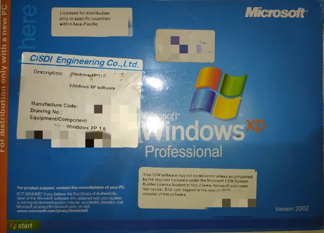 "windows xp original" no Brasil