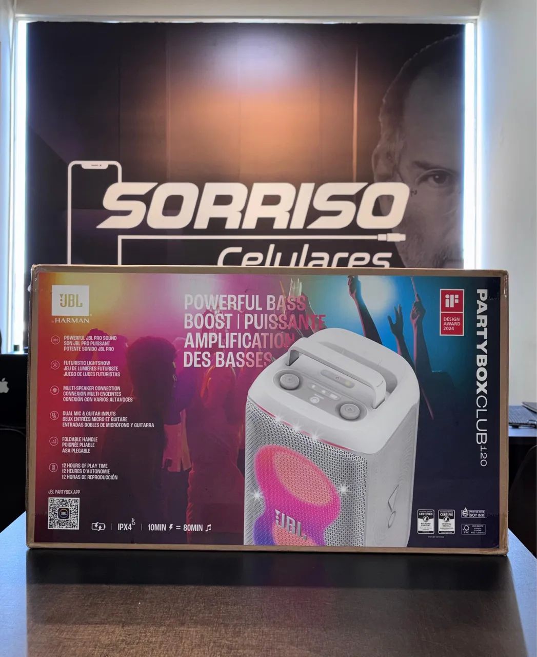 JBL Partybox Club 120 - Nova, Lacrada. - Aparelhos de Som - Jardim ...