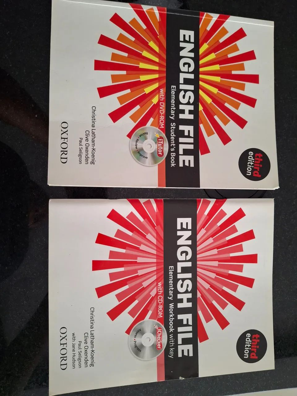 English file elementary third edition book and student book - Livros e ...