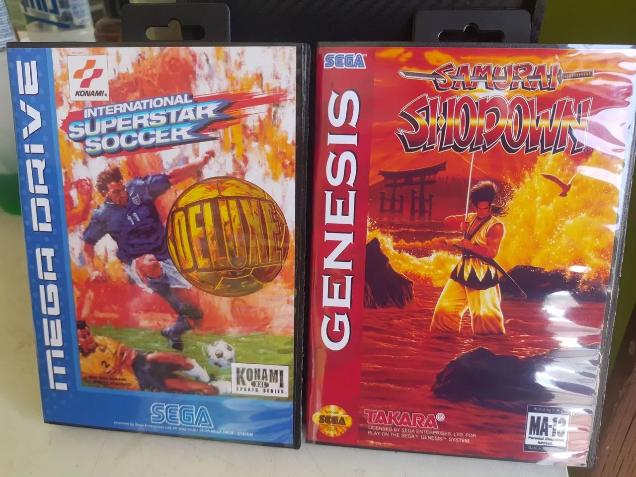 Samurai shadow,e int-super star socce deluxe,MD. - Jogos de Vídeo Game ...