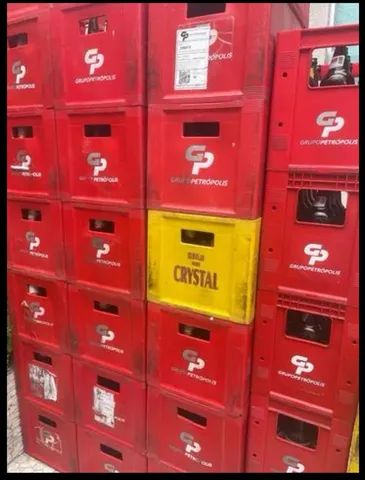 "grade de cerveja vazia" no Brasil